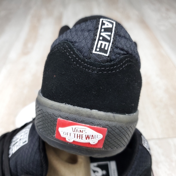 Vans | Shoes | Vans Ave Pro Black White | Poshmark